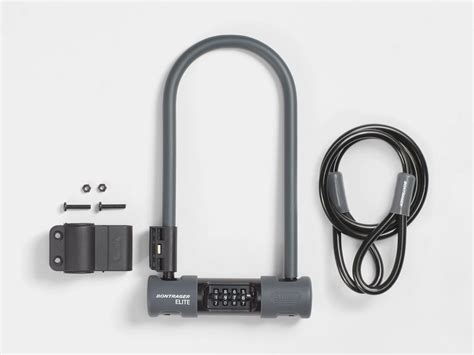 Bontrager Elite Combo U Lock With Cable Okana Outdoors