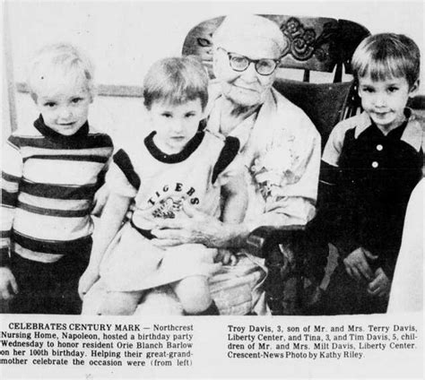 Orie Orient Blanche Moore Barlow 1883 1987 Find A Grave Memorial