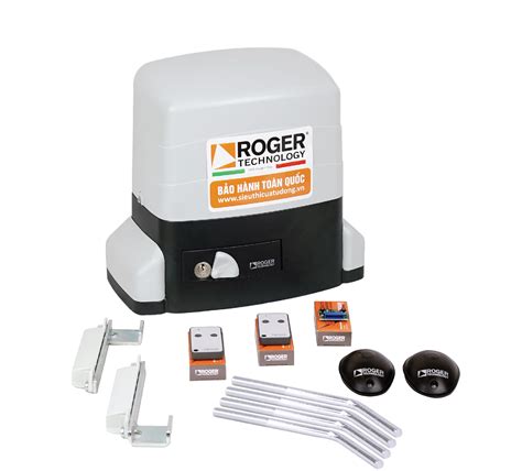 Motor Cổng Trượt Tự động Roger Kit R30 1203 Chính Hãng