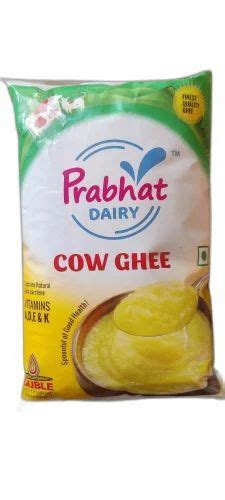 Prabhat Cow Ghee 1litre At ₹ 599 Kg Cow Milk Ghee In Bhuj Id 2849265034533