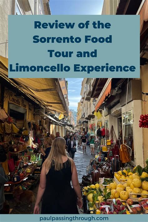 A Sorrento Food Tour With Delicious Bites And Beautiful Sights