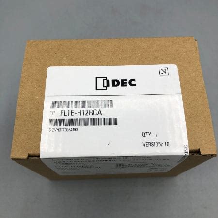 Idec スマートリレー Fl1e H12rca Fa機器、メカトロパーツ全般のリユース品 メカトロパーツ．com