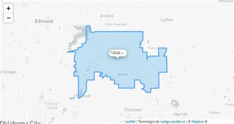 Usps Zip Code Map Oklahoma List Of 5 Digit Zip Codes United States