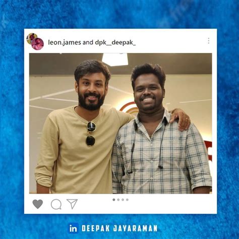 Deepak Jayaraman On Linkedin Musicalmoments Leonjamesmagic Musician