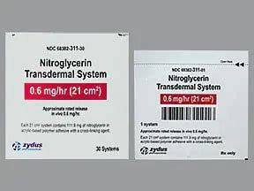 Nitroglycerin Transdermal Patch Brochure Free Essay Example