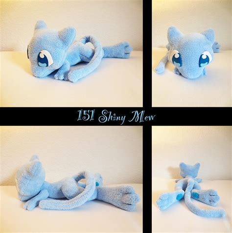 Shiny Mew Plush By Nfasel On Deviantart