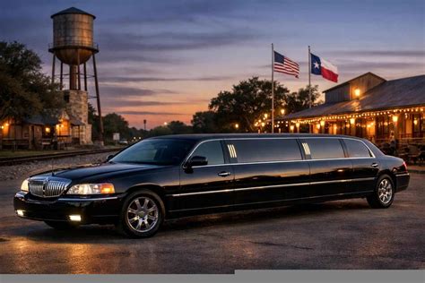 Black Limo Rental Buda Texas