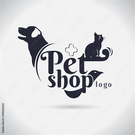 Pet Logo Vector On White Background Stock Vector Adobe Stock