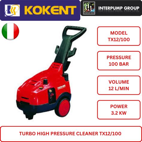 Turbo High Pressure Cleaner Tx12 100