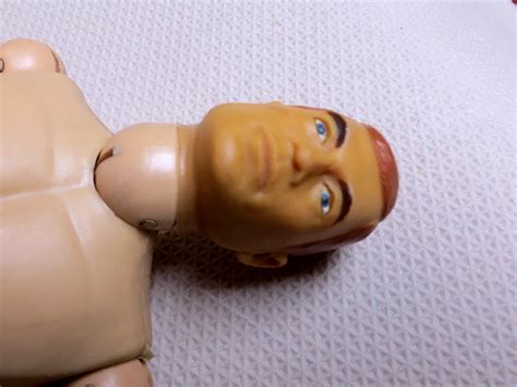 Gi Joe 1964 Vintage Gi Joe Joezeta Red Hair True Gummy Head 64 65