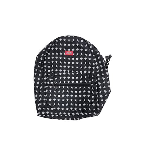 Dickies Student Backpack Black White Billion Creation