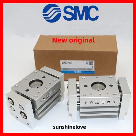 Smc กระบอก Mhl2 10d 16d 20d 25d 32d 40dd1d2 นิ้วนิวเมติกกว้าง Air