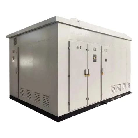 Mobile Prefabricated Substation Compact Secondary Substations Series