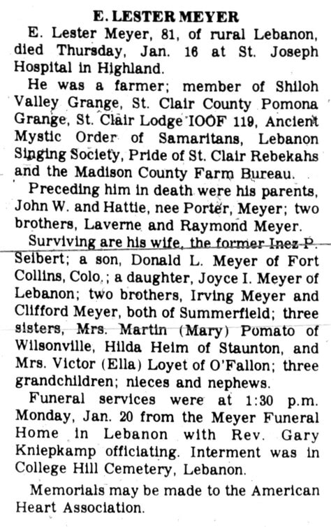 Edwin Lester Meyer 1904 1986 Find A Grave Memorial