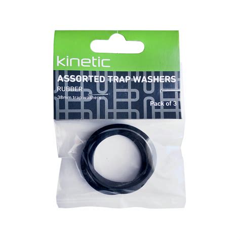 Kinetic 38mm Assorted Trap Washers 3 Pack Bunnings Australia