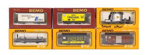 At Auction Six Bemo Hoe Hom Swiss Wagons