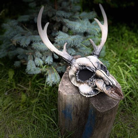 Deer Skull Cosplay Mask 3d Planet Props