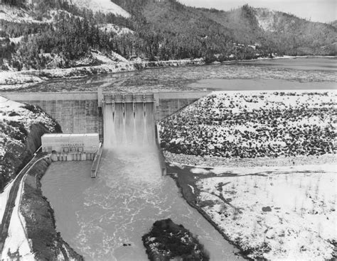 Dam Along Willamette Christmas Flood Of 1964 Salem Mariontalk