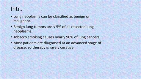 Pathology Of Lung Neoplasm Seminar Y12hmcpptx