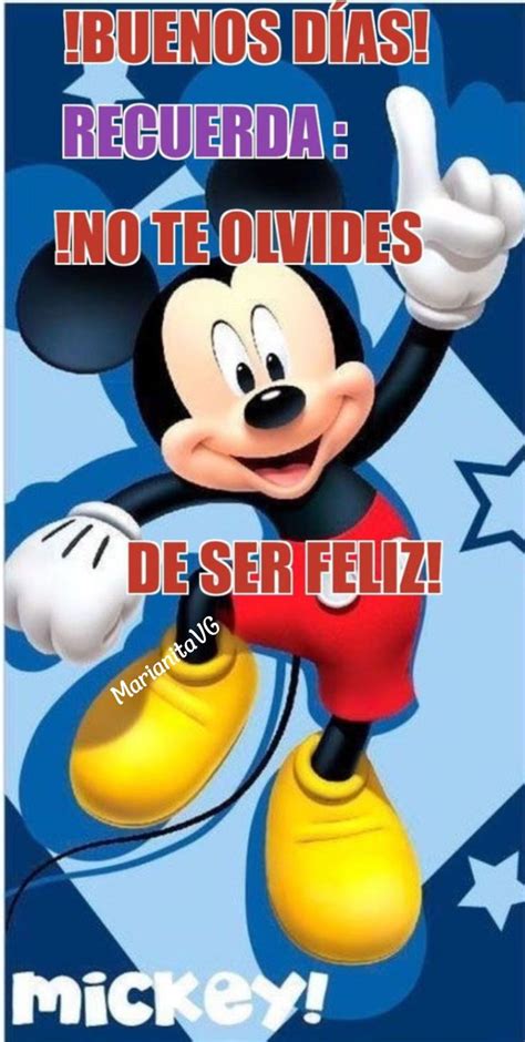 Buenos Días Mickey