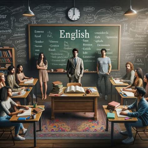 Interactive English Learning Dynamic Classroom Scene Ai Art Generator Easy Peasyai