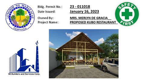 Building Permit Tarp Pdf