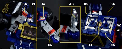 Labels And Stickers For Transformers G I Joe Crollaborative Thundermachine Soundwave Toyhax