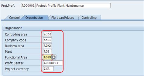 What Is Project Profile And How To Maintain Project Profile In Sap