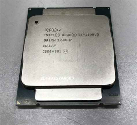 E5-2690V3 SR1XN INTEL XEON PROCESSOR E5-2690V3 2.60GHZ 30M 12 CORES ...