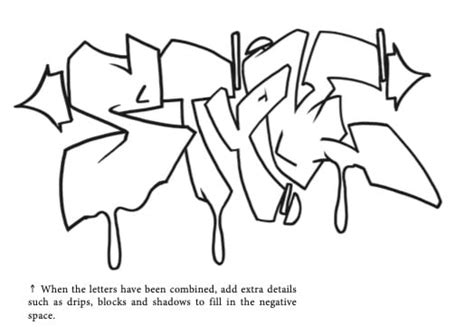How To Draw Graffiti Tags Step By Step