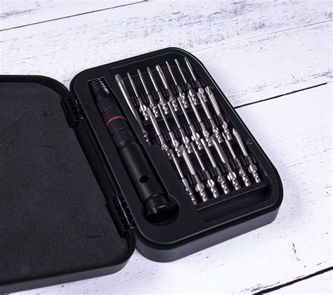 Precision Screwdriver Set 22 Bits For Keyboards Kinetic Labs