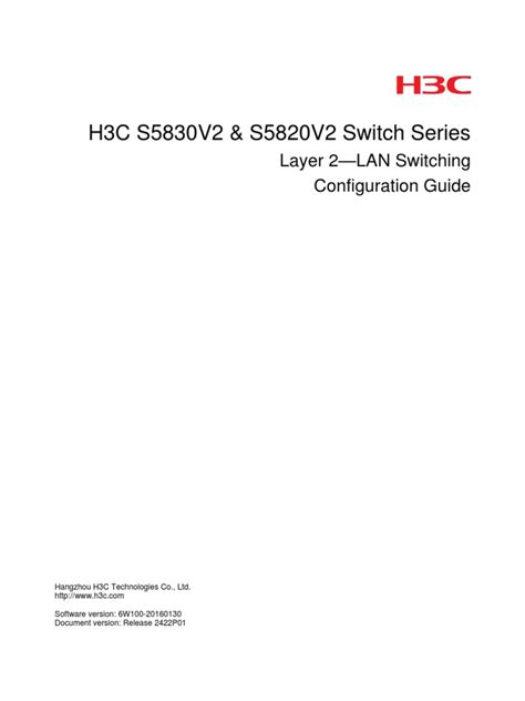 03 Layer 2 Lan Switching Configuration Guide Book Pdf Computer