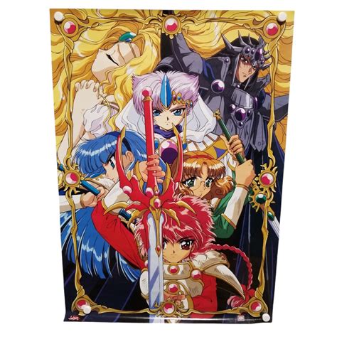 Yahooオークション 【ポスター】魔法騎士レイアース 鳳凰寺風 獅堂
