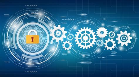 Concept Is Data Security Center Shield On Computer Laptop Protect Sensitive Data Internet