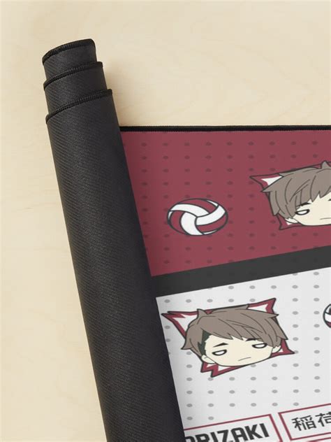 Osamu Miya Haikyuu Patterns Mouse Pad Haikyuu Store