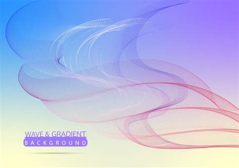 Premium Vector Abstract Wave Background Element For Design Stylized Line Art Vector