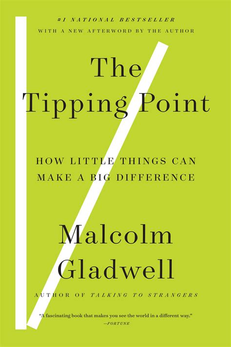 What Is The Tipping Point According To Malcolm Gladwell