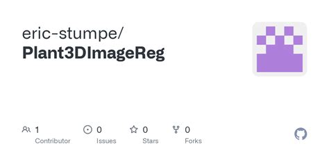 Github Eric Stumpe Plant3dimagereg