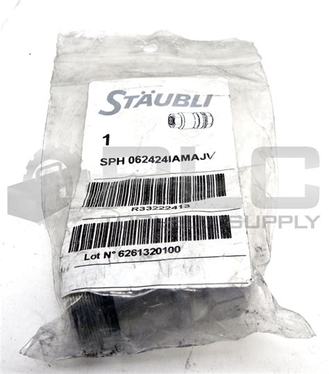 New Staubli Sph062424iamajv Coupling Plc Toolbox Supply