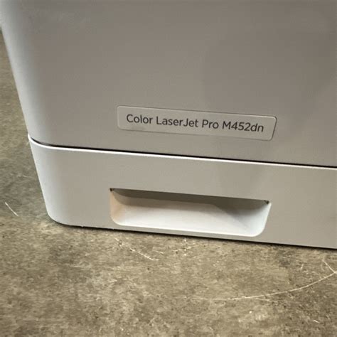 Hp Color Laserjet Pro M452dn Printer Network Duplex For Parts Or Fix Sold As Is Ebay