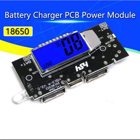 Mobile Power Bank Circuit Dual Usb 5v 1a 21a Mobile Power Bank 18650