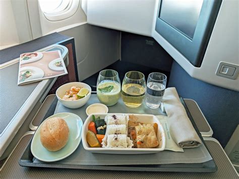 Cathay Pacific Business Class Meals 2025 Inflight Guide
