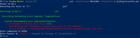 Output File Option · Issue 110 · Azurearm Ttk · Github