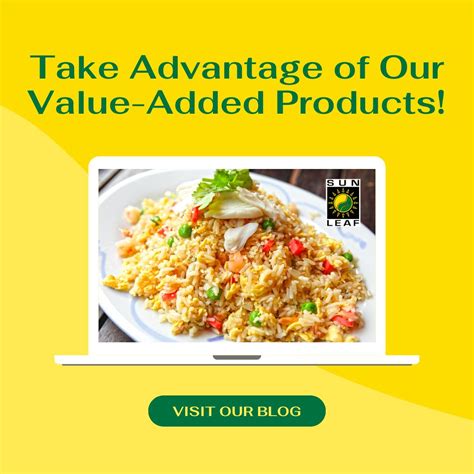 How To Make The Most Of Our Value Added Products Sunleaf Posted On