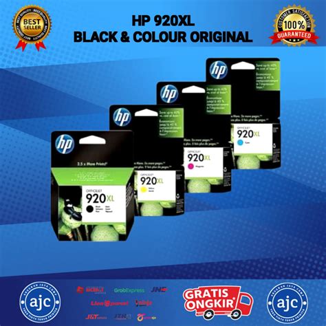 Jual Tinta Printer Hp 920xl Cmy Colour Original Shopee Indonesia