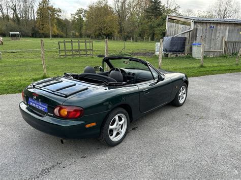 Mazda Mx5 Nb 1 6 110 Ch Roadster “grace Green” Cuir Noir 63500 Kms