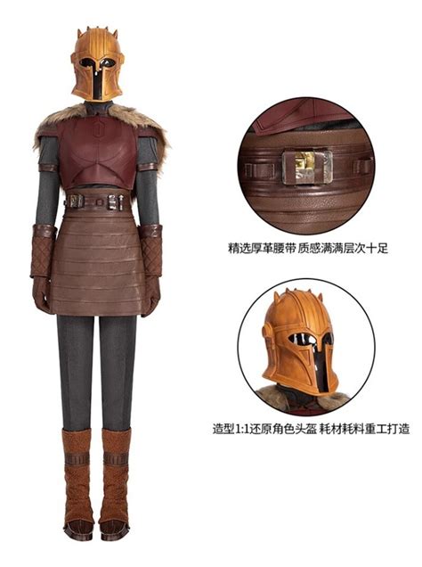 The Mandalorian The Armorer Cosplay Costume Outfits Star Wars Halloween