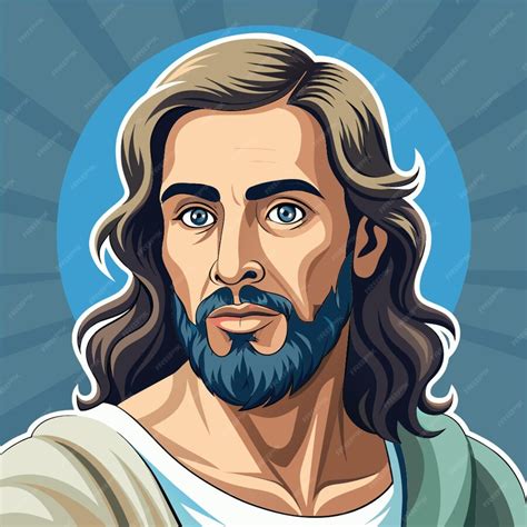 Jesus Vector Illustration Premium Ai Generated Vector