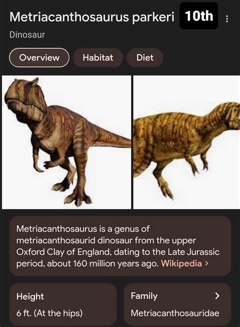 My Top 10 Favorite Dinosaurs Whats Yours R Dinosaurs