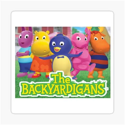 Backyardigans Sticker By Artbymeee Redbubble